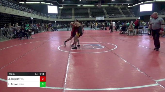 160 lbs 3rd Place - Zoya Wexler, Poolesville vs Logan Brown, Germantown