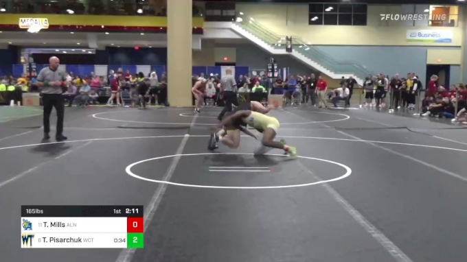 165 lbs Round Of 16 - Terrence Mills, Allen vs Talon Pisarchuk ...