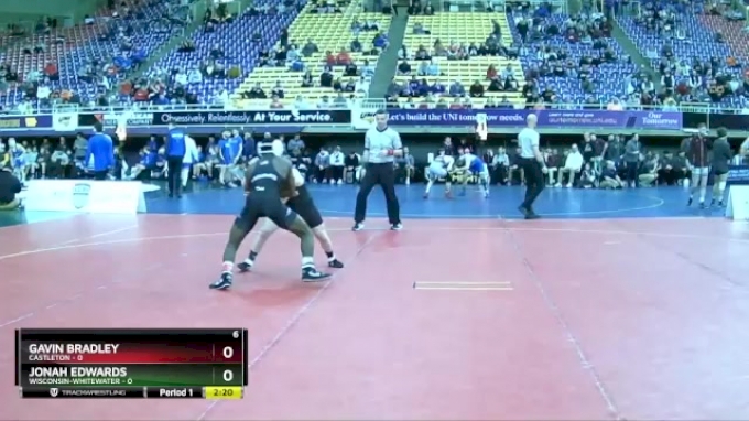125 lbs Round 1 (16 Team) - Jonah Edwards, Wisconsin-Whitewater vs ...