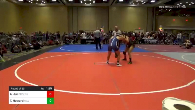 Match - Amara Juarez, Citrus Valley High School vs Trinity Howard ...