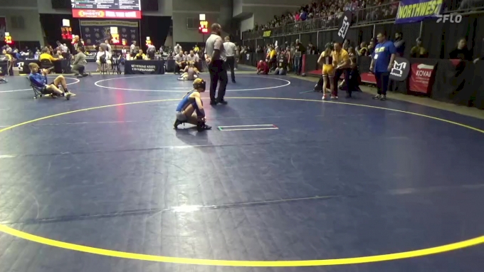 73 lbs Consy 3 - Adelina Saussol, Canon-McMillan vs Violet Weber, Mt ...