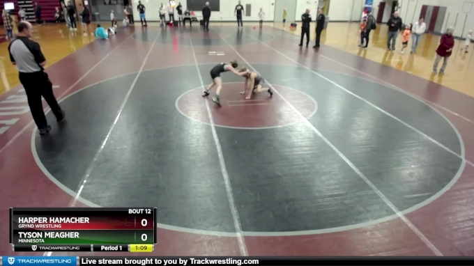 78 lbs Round 2 - Harper Hamacher, Grynd Wrestling vs Tyson Meagher ...