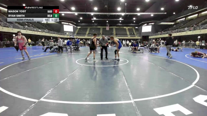 Semifinal - Mason Yost, Haddon Heights vs Ryan Smith, Wilmington