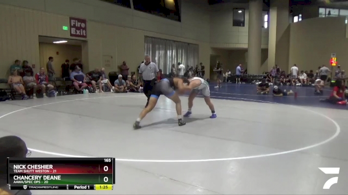 165 lbs 4th Wrestleback (32 Team) - Chancery Deane, AAWA/Spec Ops vs ...