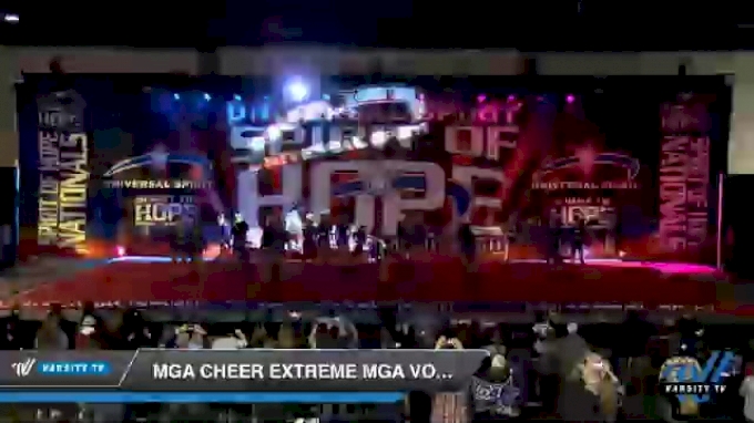 MGA Cheer Extreme MGA Vortex [2021 Senior 3 D2 Day 2] 2021 Universal ...