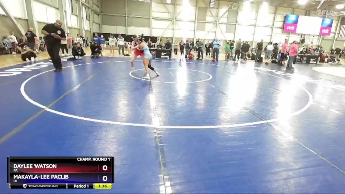 53 lbs Champ. Round 1 - Daylee Watson, PA vs Makayla-Lee Paclib, HI