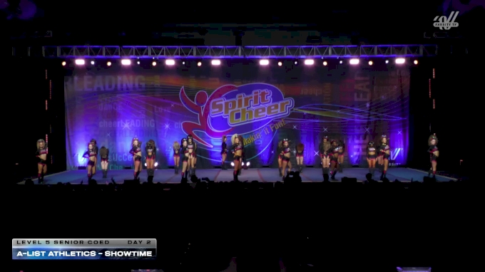 A-List Athletics - Showtime [2026 L5 Senior Coed Day 2] 2026 Spirit ...