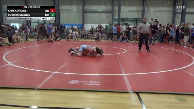 115 lbs Consi Of 8 #2 - Kahl Cordell, Greencastle vs Dominic DiZenzo ...