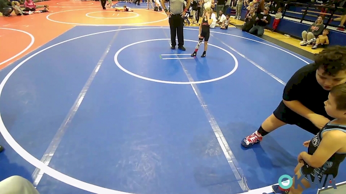 46 lbs Quarterfinal - Nealey Dean, Coweta Tiger Wrestling vs James ...