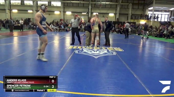 197 lbs 5th Place Match - Spencer Fetrow, Roger Williams University vs ...