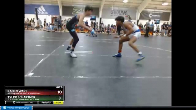 117 lbs Semifinal - Braedon Goes, Smitty`s Barn vs Cameron Davis ...