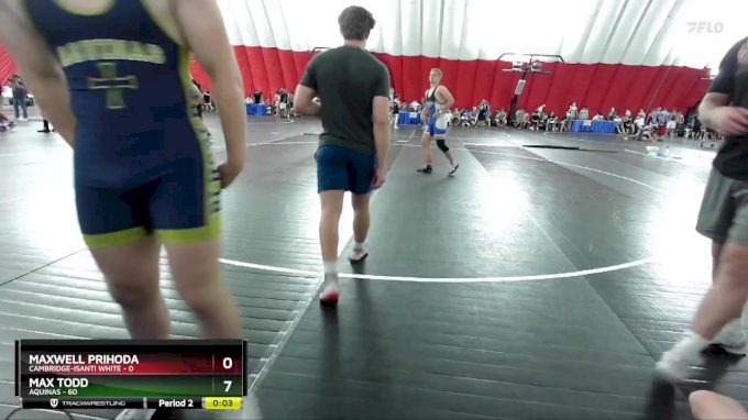 215 lbs Round 2 (6 Team) - Landon Henderson, Cambridge-Isanti White vs ...