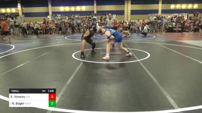 Match - Elijah Vinoray, UTB Wrestling vs Riggin Boger, Sanderson ...