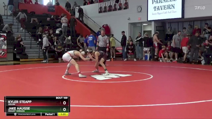 120 lbs Cons. Semi - Jake Haugse, Mount Vernon vs Kyler Steapp, Solon