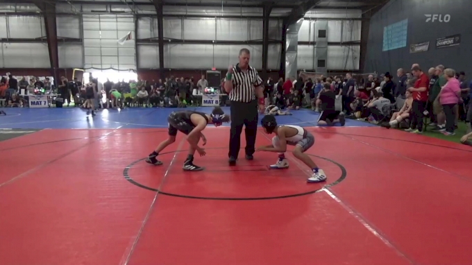 90 lbs Round Of 16 - Kamillo Cintron, Team Quiet Storm vs Jackson ...