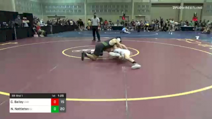 152 lbs Prelims - Collin Bailey, Combat Athletics White vs Nick ...