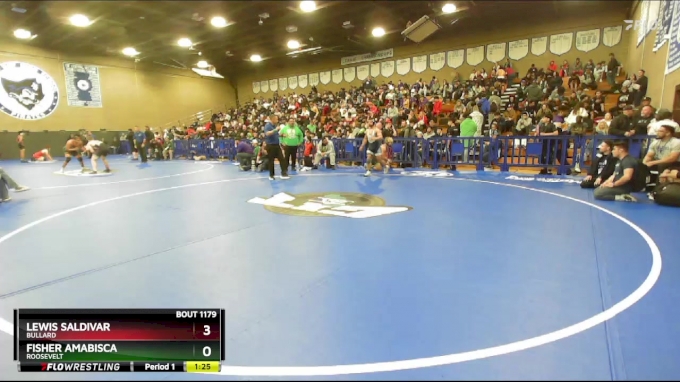 165 lbs Champ. Round 4 - Lewis Saldivar, Bullard vs Fisher Amabisca ...