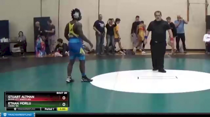 152 lbs Champ. Round 1 - Ethan Morlu, Viking WC vs Stuart Altman, River ...