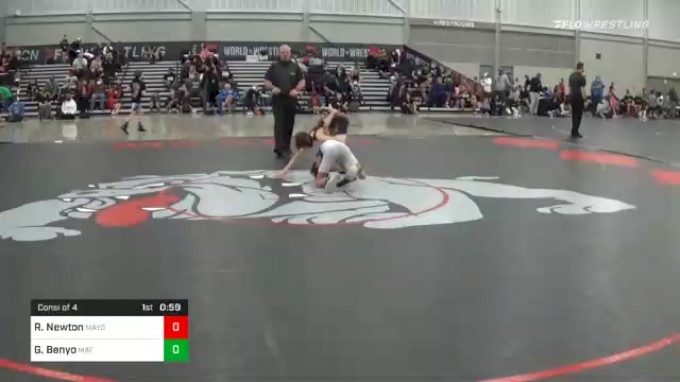 73 lbs Consolation - Robert Newton, Mayo Quanchi Judo And Wrestling ...