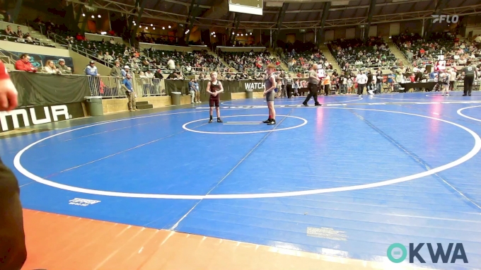 70 lbs Consi Of 16 #2 - Titus Conley, Choctaw Ironman Youth Wrestling ...