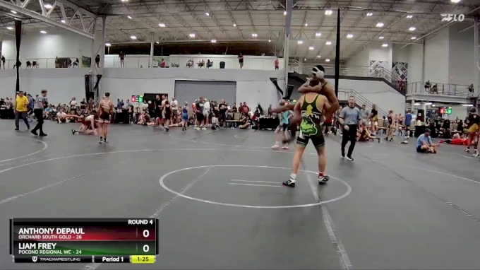 150 lbs Round 4 (8 Team) - Liam Frey, Pocono Regional WC vs Anthony ...