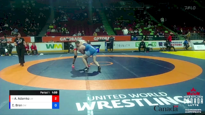 92kg Cons. Round 2 - Attila Adamko, London-Western WC vs Connor Bren ...