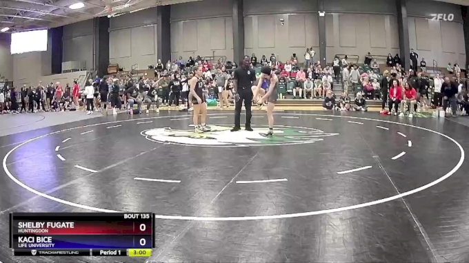 110 lbs Quarterfinal - Kaci Bice, Life University vs Shelby Fugate ...