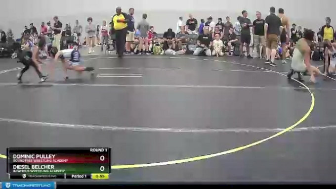 56/59 Round 1 - Dominic Pulley, Roundtree Wrestling Academy vs Diesel ...