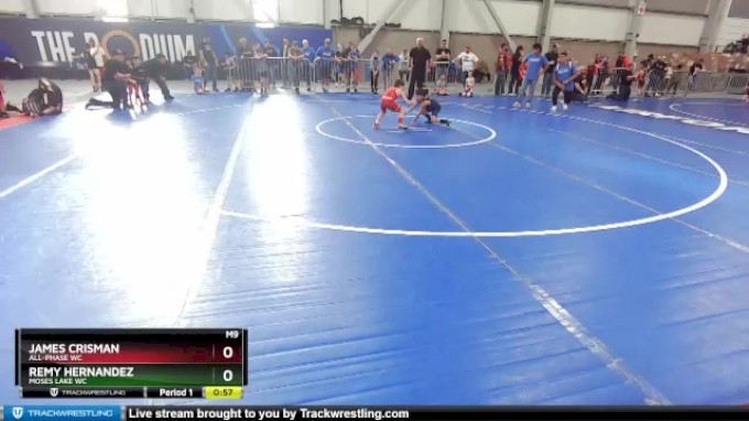 53 lbs Cons. Round 3 - James Crisman, All-Phase WC vs Remy Hernandez ...