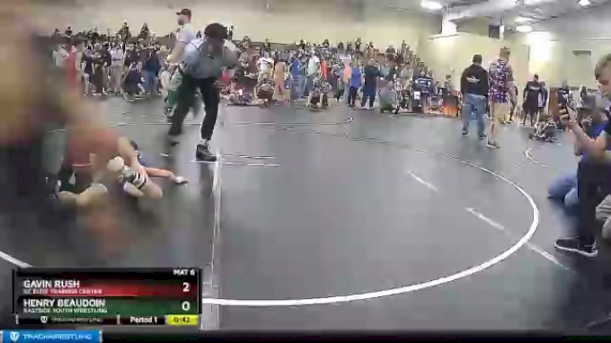 67 lbs Round 2 - Gavin Rush, KC Elite Training Center vs Henry Beaudoin ...