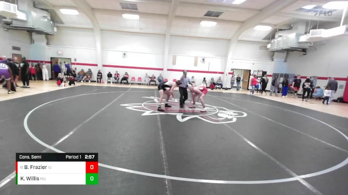 133 lbs Cons. Semi - Blaine Frazier, Indiana vs Kade Willis, Maryville ...