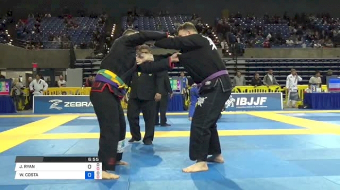 Jonathan Drane vs Wallace Costa 2018 Pan Jiu-Jitsu IBJJF Championship