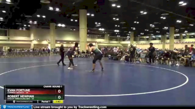 285 lbs Champ Round 1 (16 Team) - Evan Fortune, Cowboy Infinity vs ...