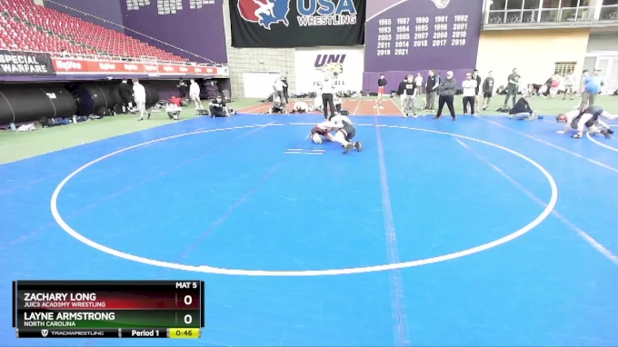 126 lbs Cons. Round 3 - Layne Armstrong, North Carolina vs Zachary Long ...