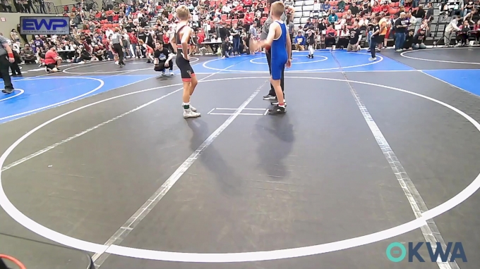88 lbs Rr Rnd 2 - Logan MICHENER, Catoosa Youth Wrestling vs Cason ...