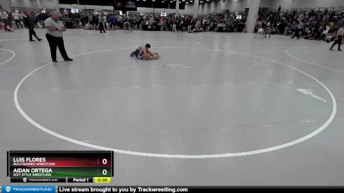 106 lbs Cons. Round 3 - Aidan Ortega, Izzy Style Wrestling vs Luis ...