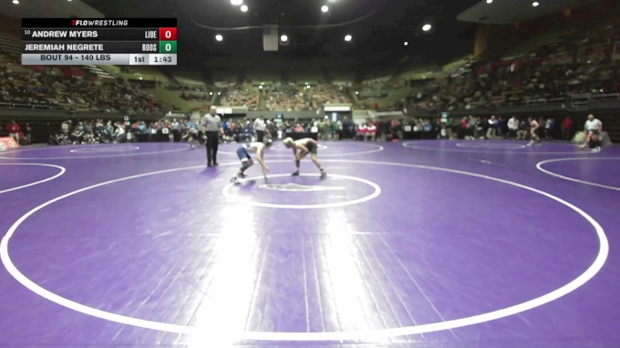 140 lbs Round Of 32 - Andrew Myers, Liberty Bakersfield vs Jeremiah ...