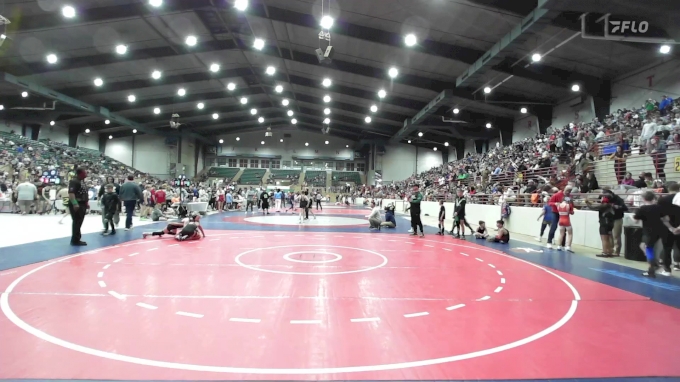 95 lbs Round Of 16 - Bryce Hart, Woodland Wrestling vs Silas Stanley ...
