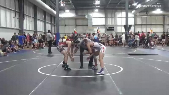 132 lbs Round Of 16 - Anthony Montez, Young Guns vs Sammy Minton, Aztec ...