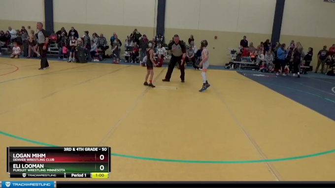 50 lbs Round 2 - Eli Looman, Pursuit Wrestling Minnesota vs Logan Mihm ...