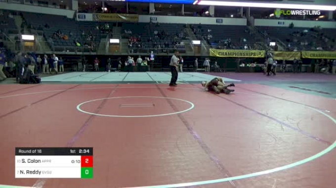 141 lbs Round Of 16 - Shalek Colon, Apprentice vs Nick Reddy, Grand ...