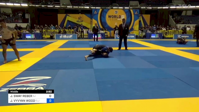 JADEYA SWAY REBER vs JEDDAH VYVYAN WOOD 2022 World IBJJF Jiu-Jitsu No ...