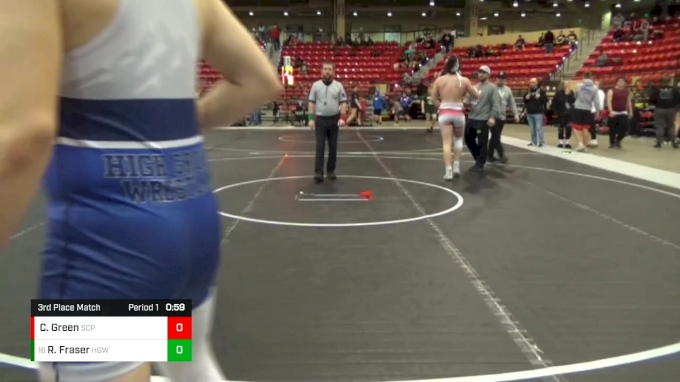 175 lbs 3rd Place Match - Roman Fraser, High Ground Wrestling vs Carter ...