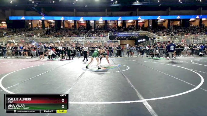130 lbs 3rd Place Match - Ana Vilar, Flagler Palm Coast vs Callie ...