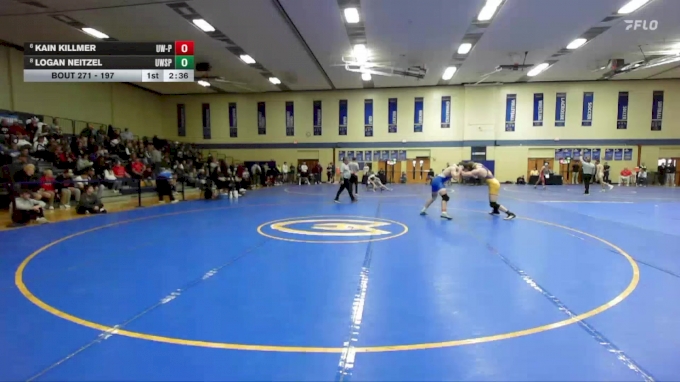 197 lbs 5th Place Match - Kain Killmer, Wisconsin-Platteville vs Logan ...