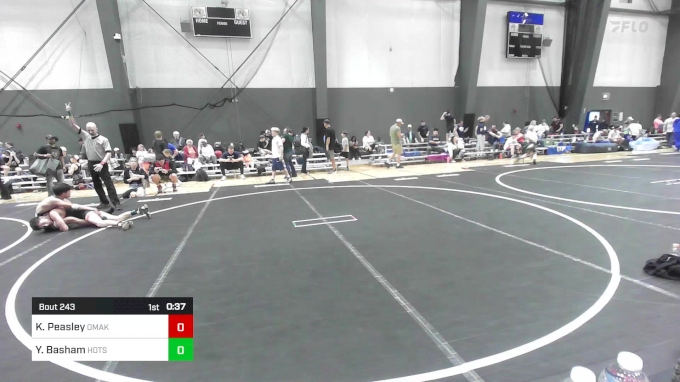 109 lbs 3rd Place - Karver Peasley, Omak Wrecking Crew Wrestling vs ...
