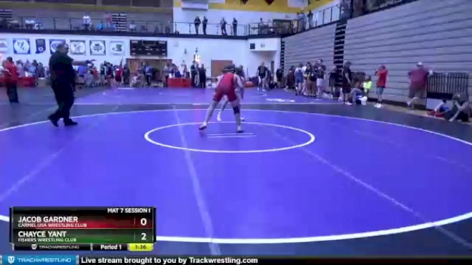 120 lbs Champ. Round 2 - Jacob Gardner, Carmel USA Wrestling Club vs ...