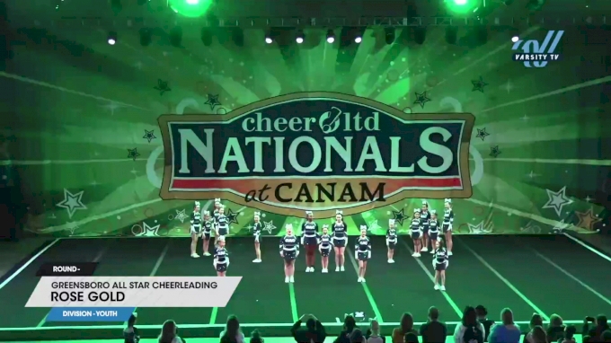 Greensboro All Star Cheerleading - Rose Gold [2023 L1 Youth] 2023 CANAM ...