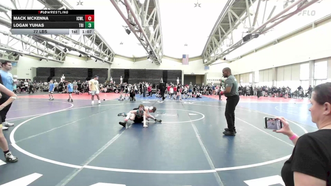 77 lbs Rr Rnd 7 - Mack McKenna, ICWL Bruisers Elite vs Logan Yuhas ...
