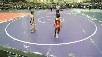 55 lbs Consi Of 8 #2 - Jase Mauck, Powerhouse Wrestling Club vs Magnus ...